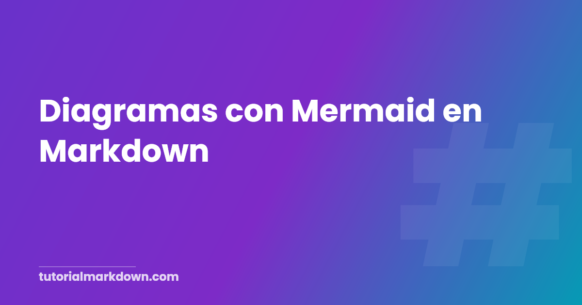 Diagramas con Mermaid en Markdown - Tutorial Markdown